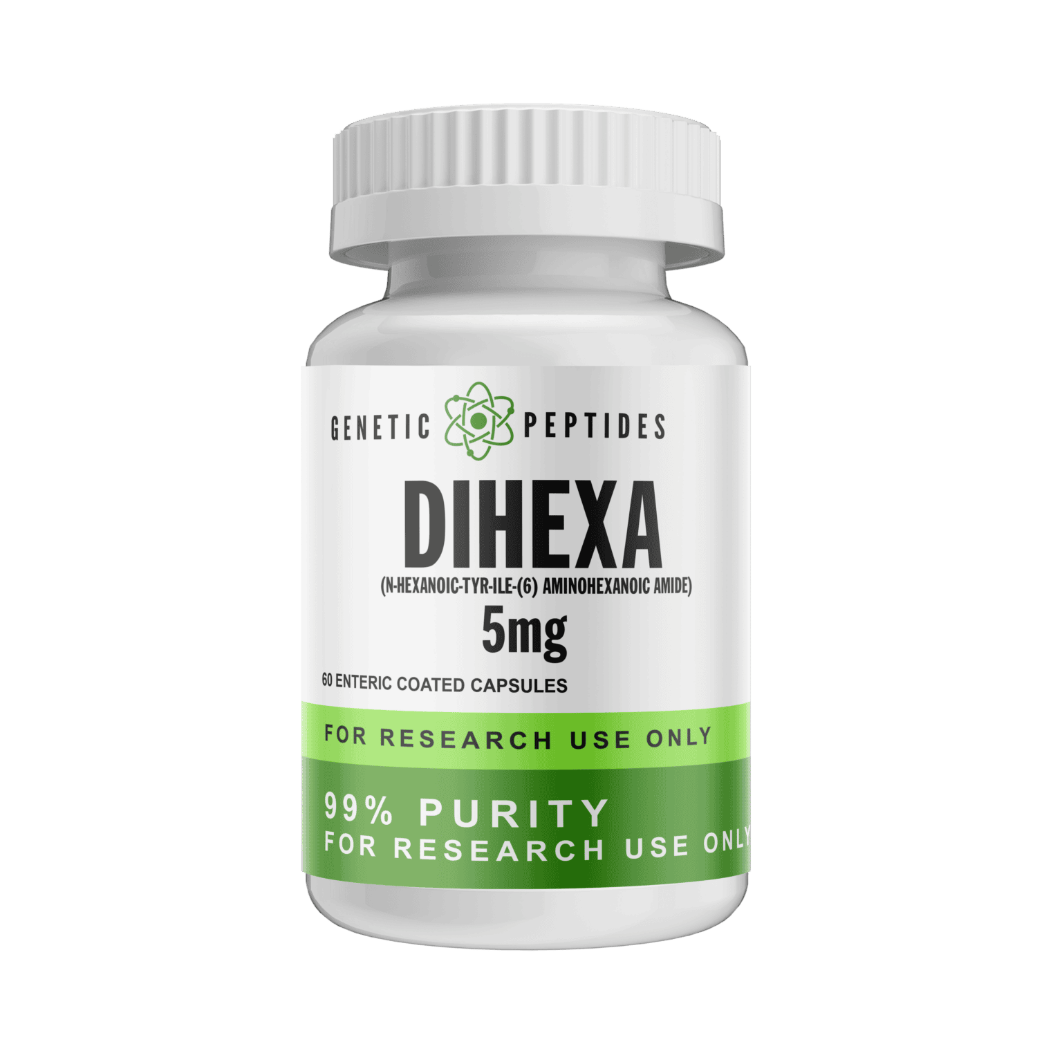DIHEXA Enteric Coated Capsules – Genetic Peptides